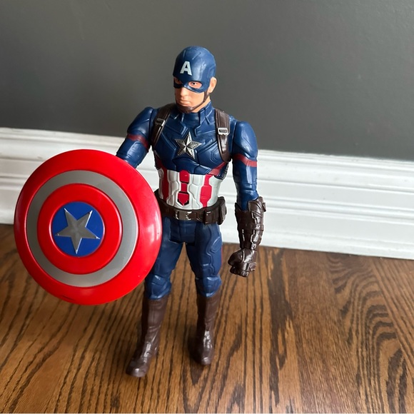 Marvel | Toys | Marvel Avengers Captain America Talking Toy Action ...